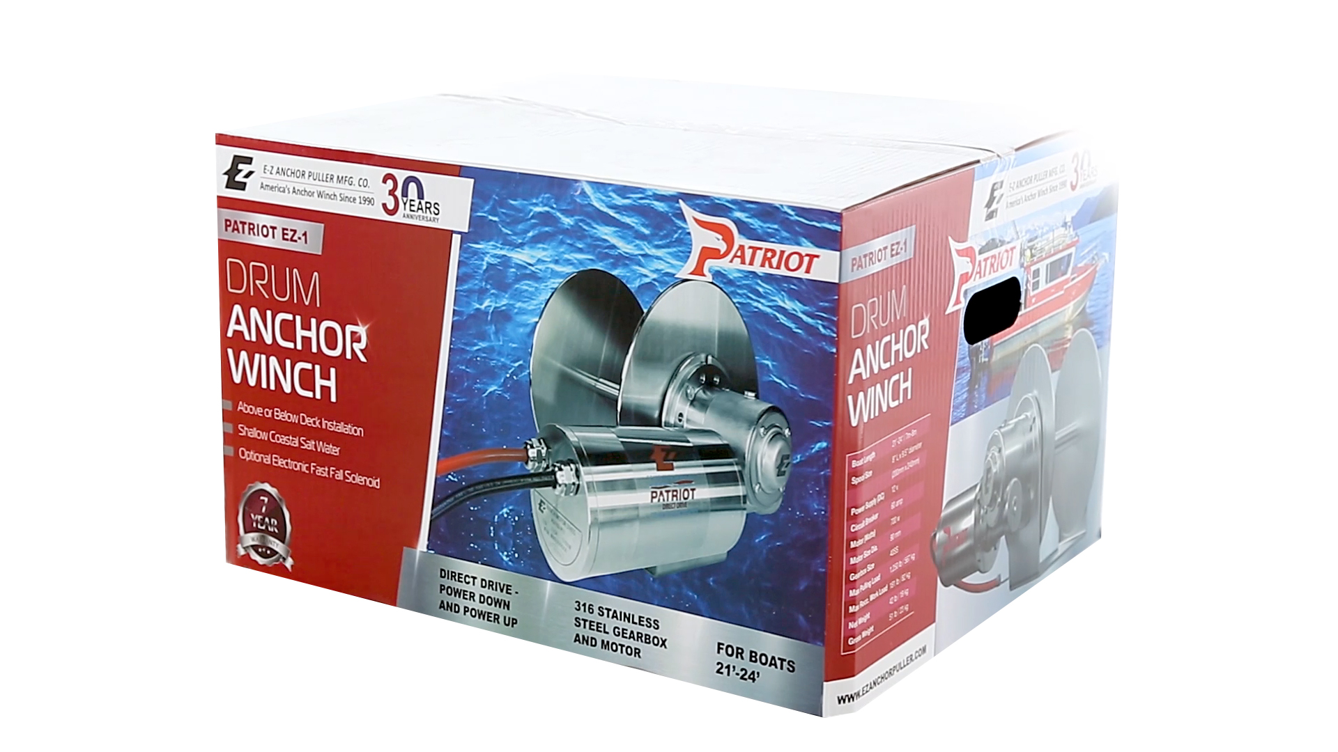 E-Z Anchor Puller Sigma Marine Supplies Tarpon Springs, FL (727) 934-0794